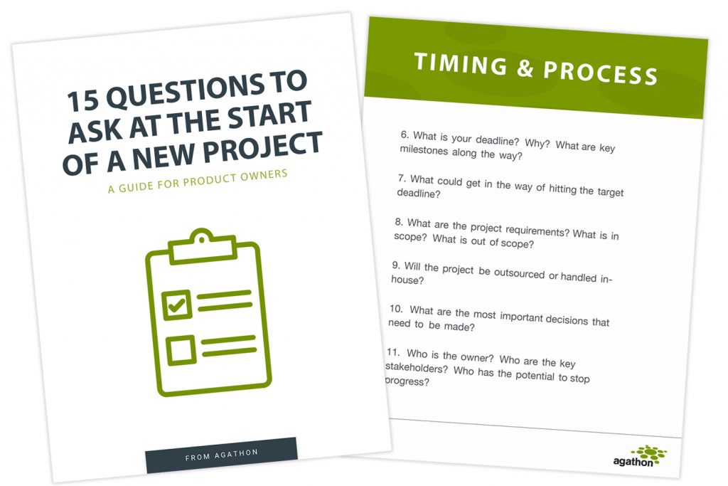 15 Questions To Ask At The Start Of A New Project Agathon